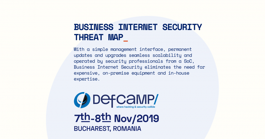 Business Internet Security Threat Map - DefCamp 2025